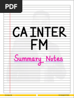 Ca Inter FM Formula Sheet | PDF | Equity (Finance) | Net Present Value
