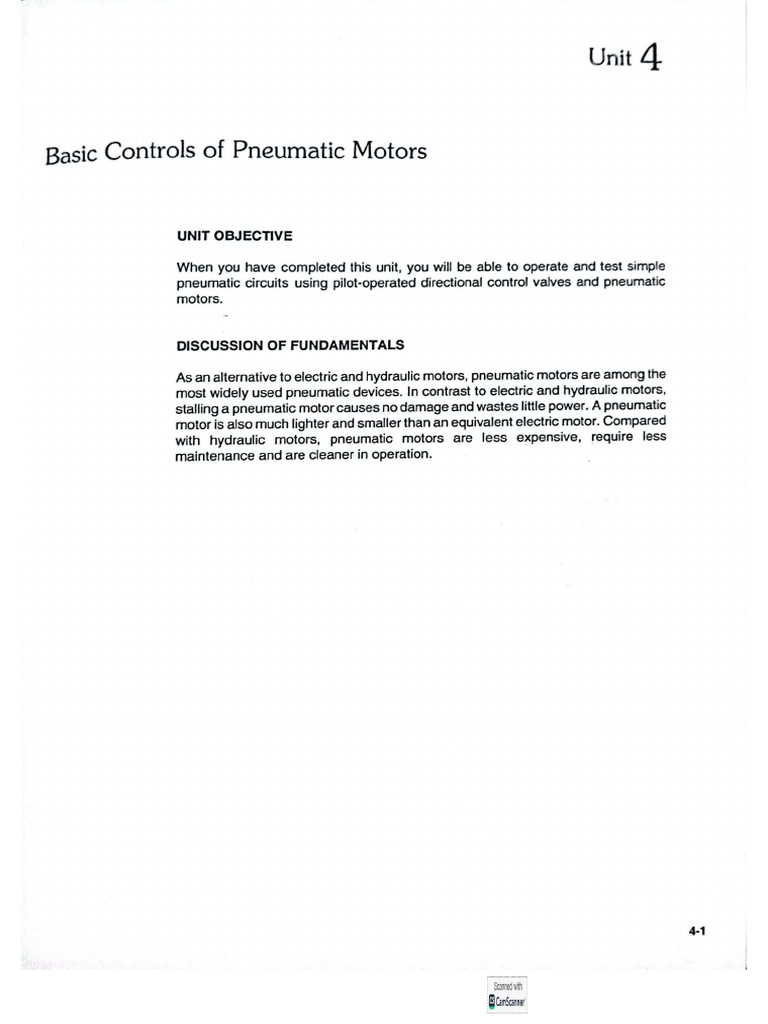 Pneumatics Fundamentals - 4 | PDF