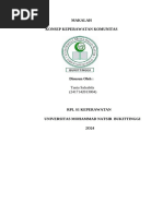 Makalah Konsep Keperawatan Komunitas | PDF