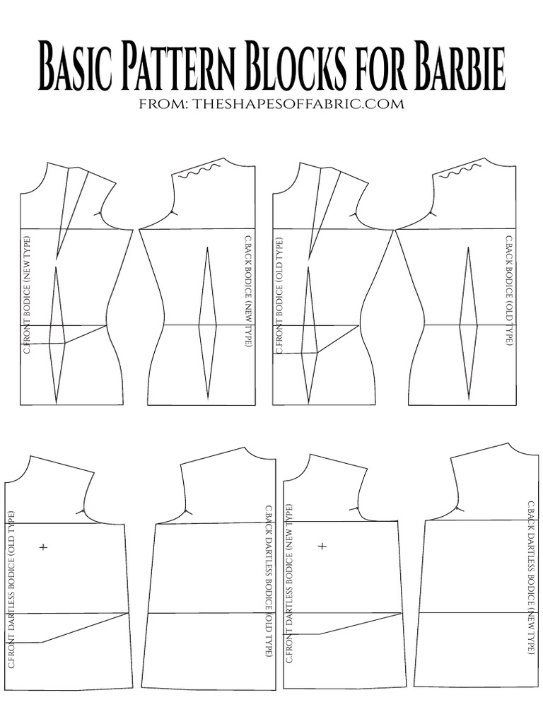 Barbie Basic Patterns | PDF