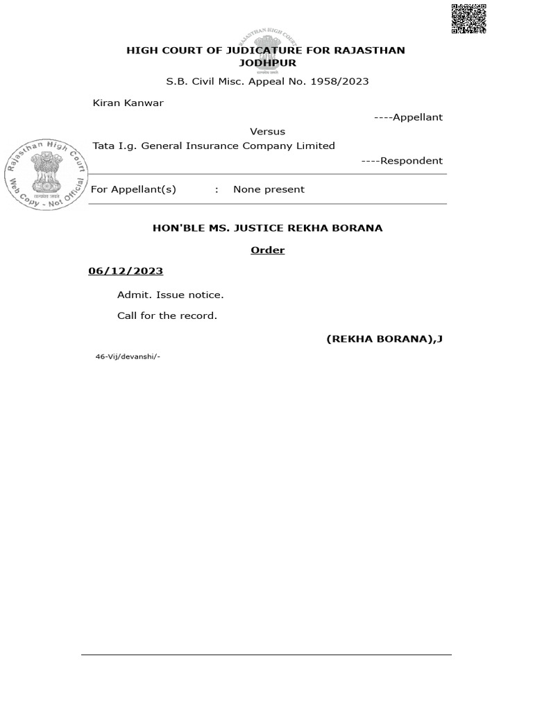 Court Order | PDF