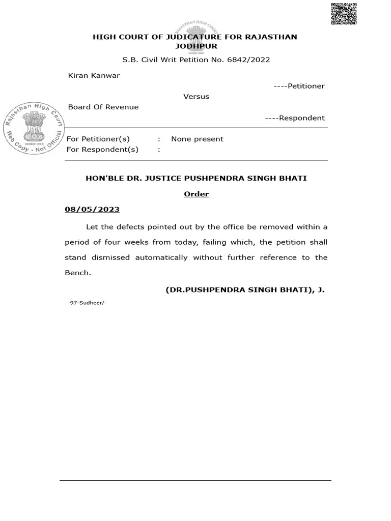 Court Order | PDF