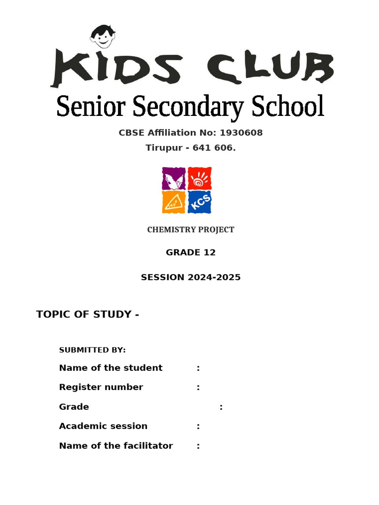 Project Viva 2024.doc - Chem | PDF