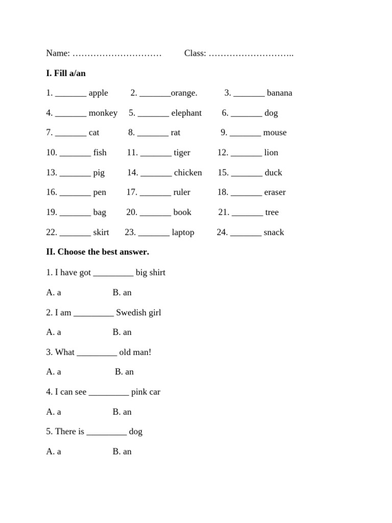 Exam Grammar Time 1 | PDF