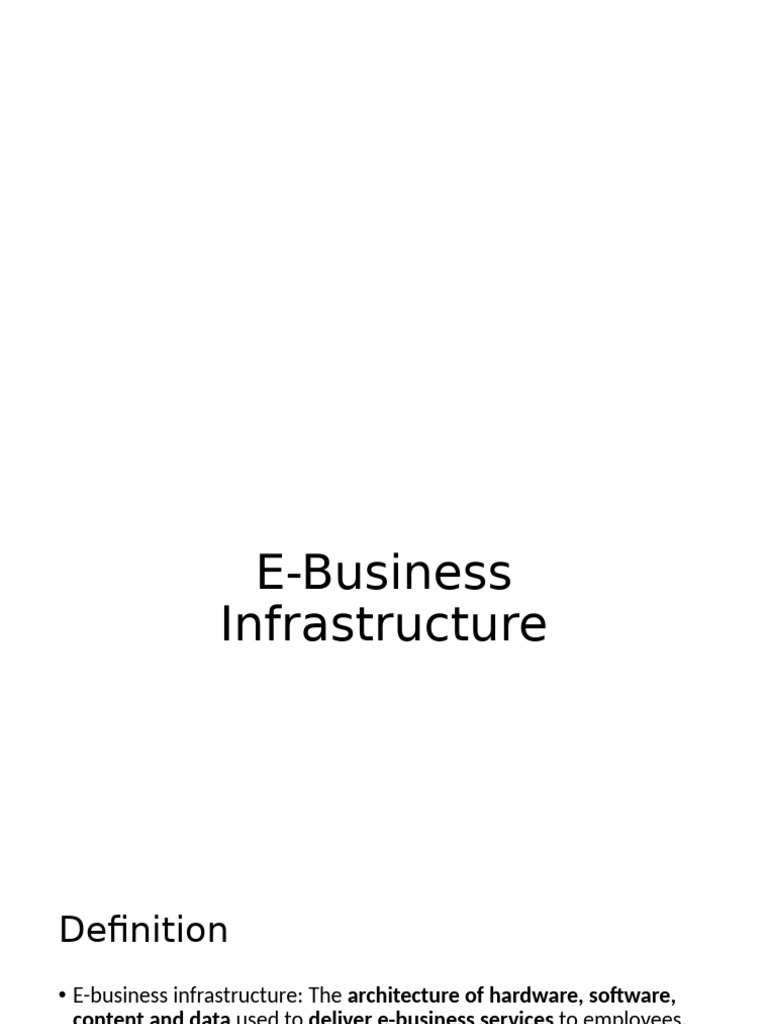 Ebusiness Presentation | PDF | World Wide Web | Internet & Web