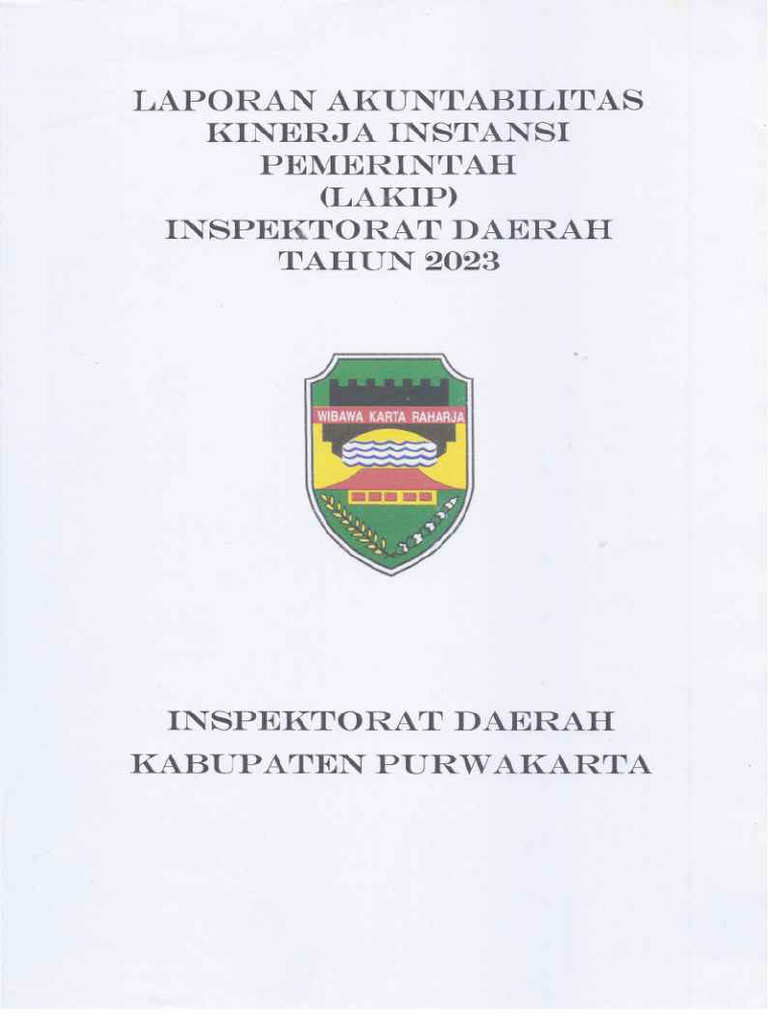 Laporan Akuntabilitas Kinerja Instansi Pemerintah (Lakip) Inspe 11zon | PDF