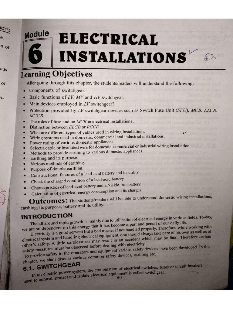 ELECTRICAL-INSTALLATION-BOOK (1) | PDF