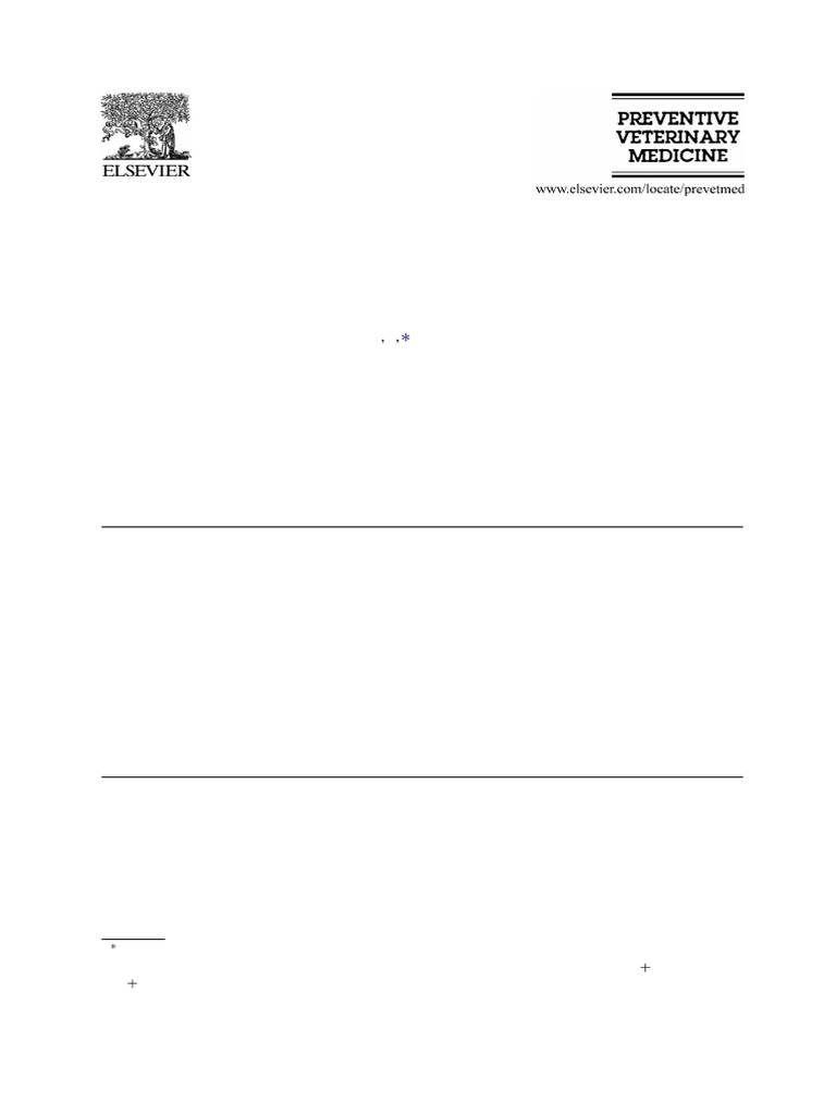 Mortalit Danish DC Thomsen-04 | PDF | Cattle | Dairy Cattle
