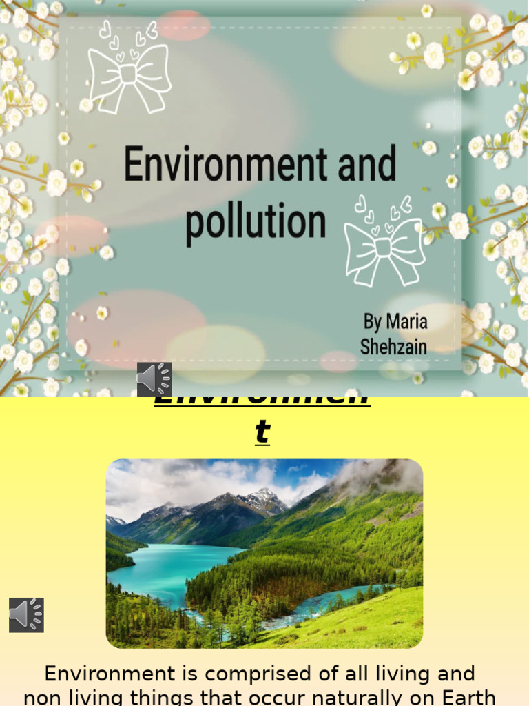 Understanding Environmental Pollution | PDF | Pollution | Water Pollution