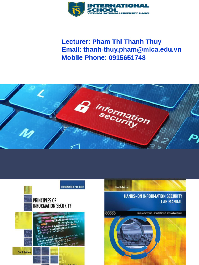 Information Security - Ch01 | PDF | Security | Computer Security