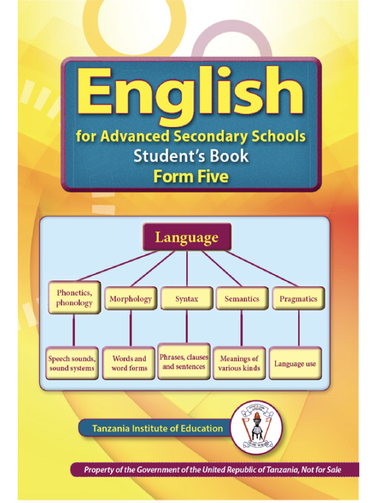 English Language Form Five Overview | PDF | Stress (Linguistics) | Word