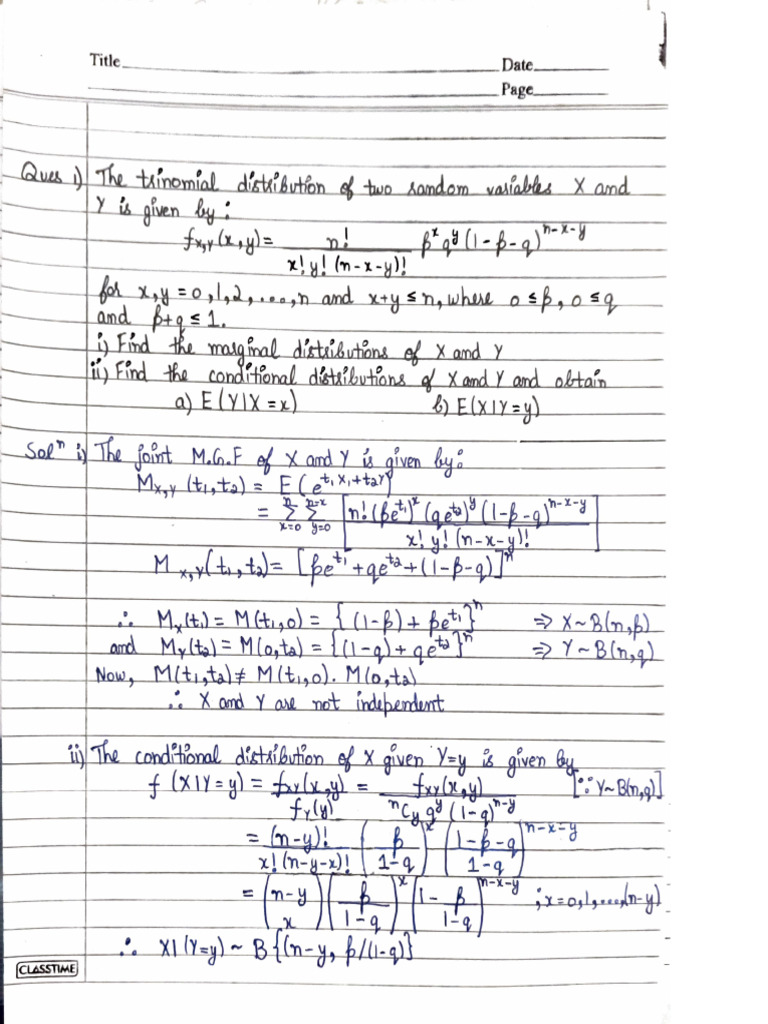 Probability Assignment | PDF