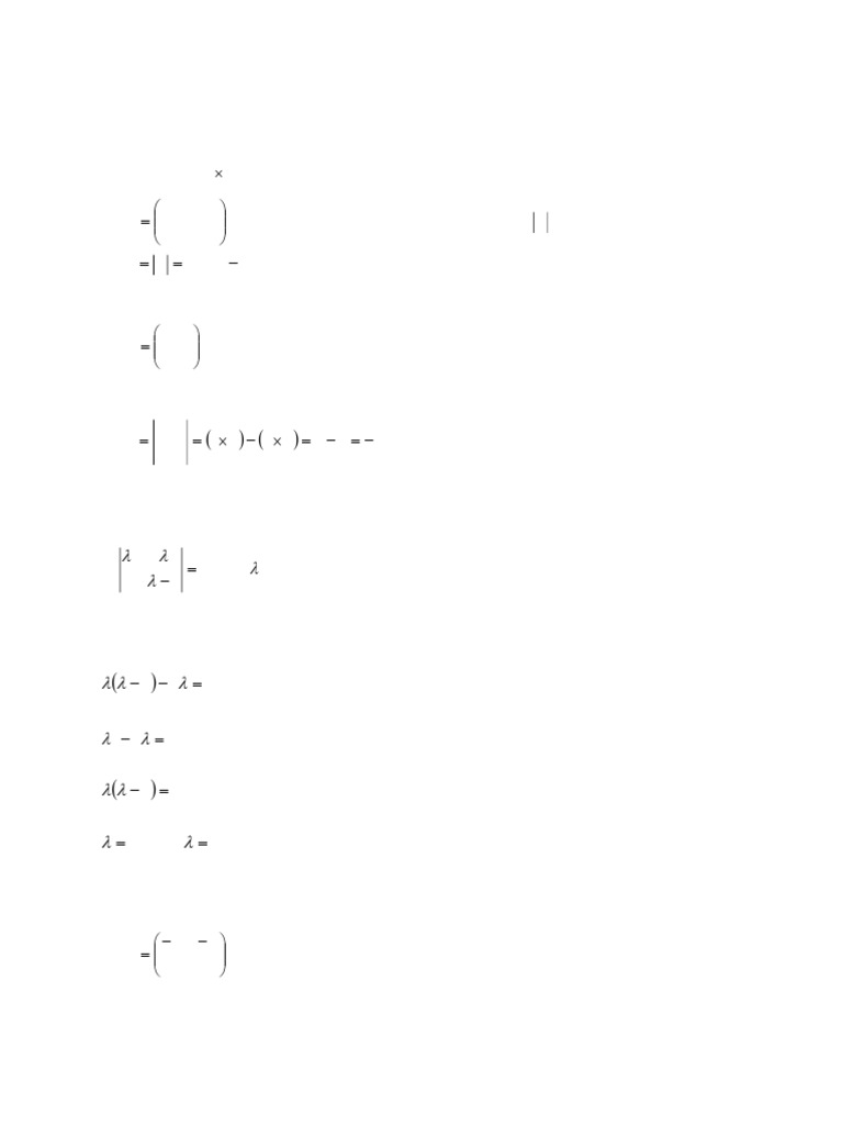 Determinants and Inverses of Square Matrices | PDF | Determinant ...