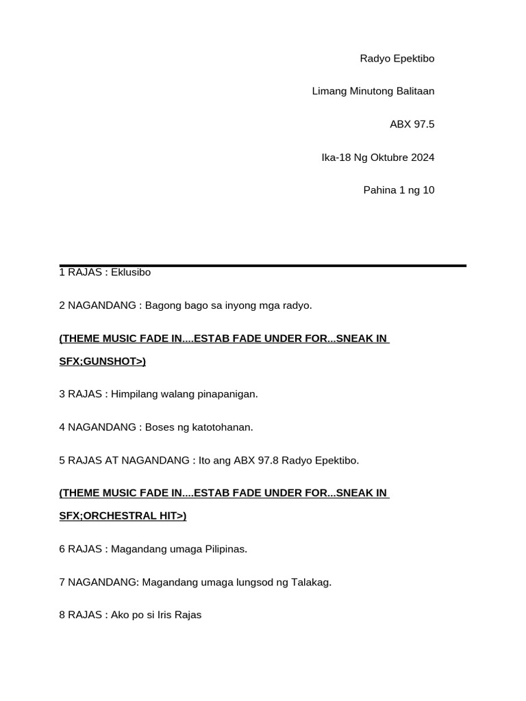 Document (2) Script | PDF