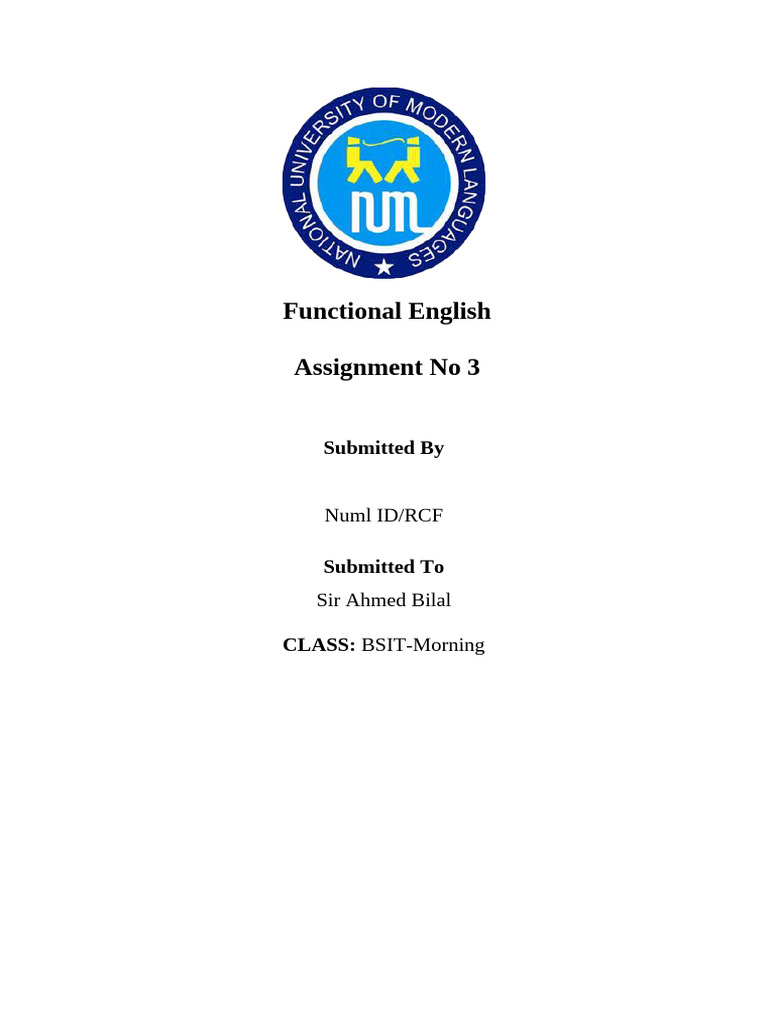 English Assignment no 3 | PDF | Community | Social Psychology English Assignment no 3 | PDF | Community | Social Psychology