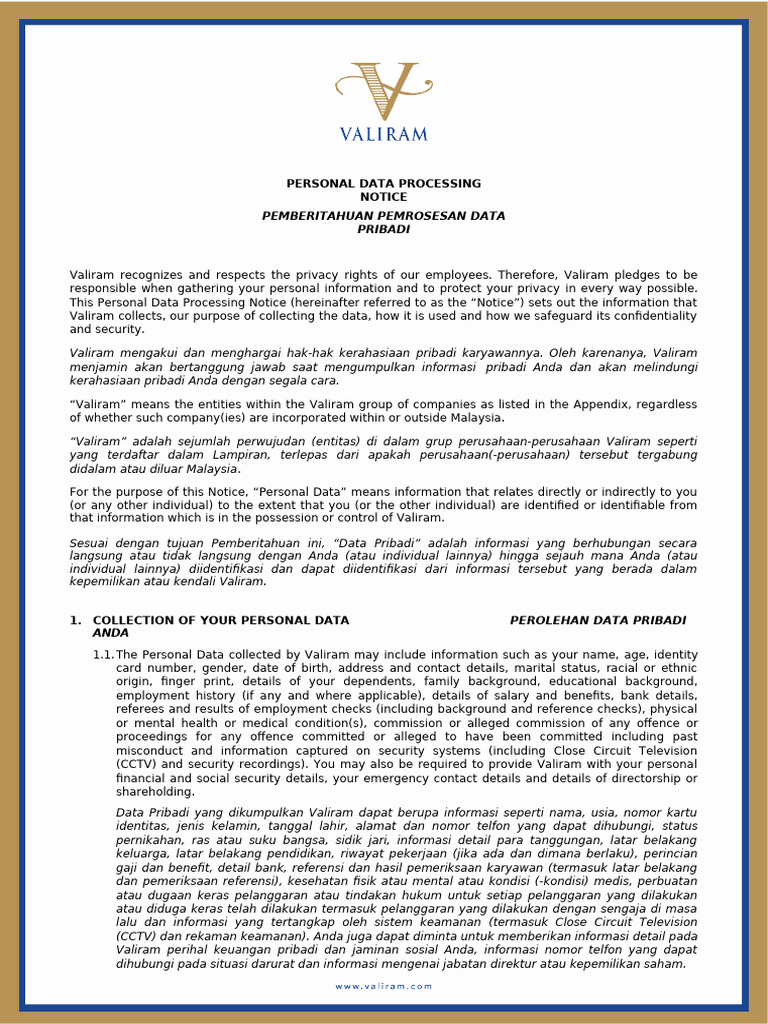 PDP Form V4.0_REVISED (INDONESIA)_ | PDF