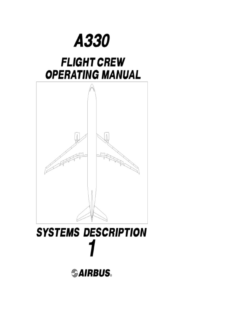 Airbus A330 Flight Crew Operating Manual Vol 1 | PDF | Jet Aircraft | Aircraft Configurations