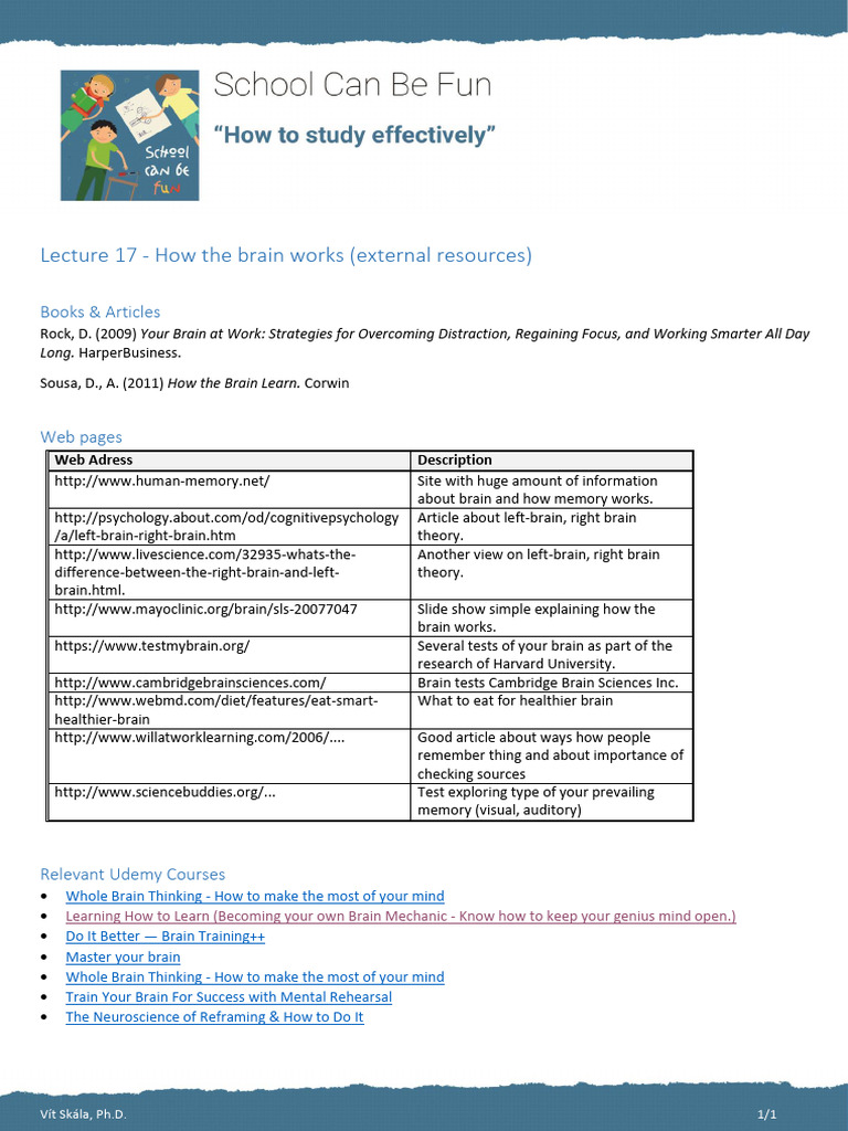 Course HSE Lecture17 External+resources Section4 | PDF