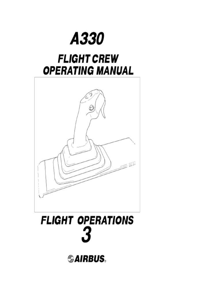 Airbus A330 Flight Crew Operating Manual Vol 3 | PDF | Aviation | Aircraft