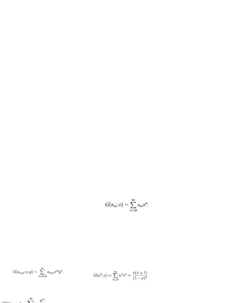 Discretemaths Unit4 Notes Pdf Recurrence Relation Function Mathematics