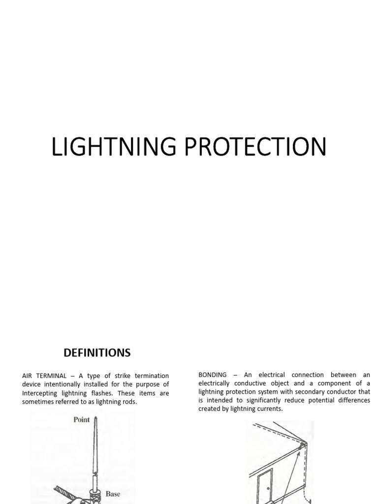 Lightining Protection | PDF | Electricity | Building Engineering