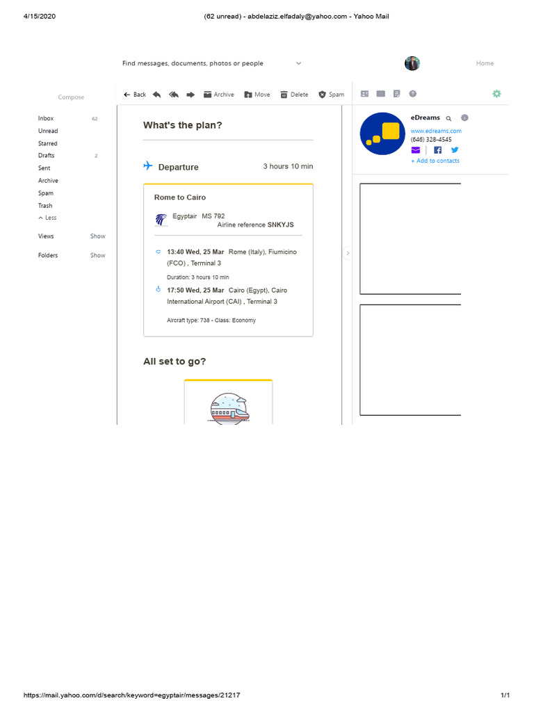 (62 Unread) - Abdelaziz - Elfadaly@yahoo - Com - Yahoo Mail | PDF