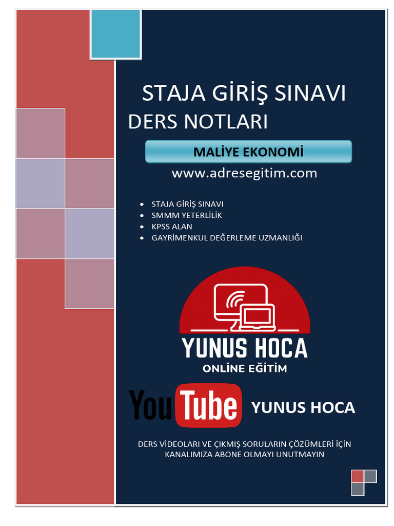 MALİYE TÜM KONULAR | PDF