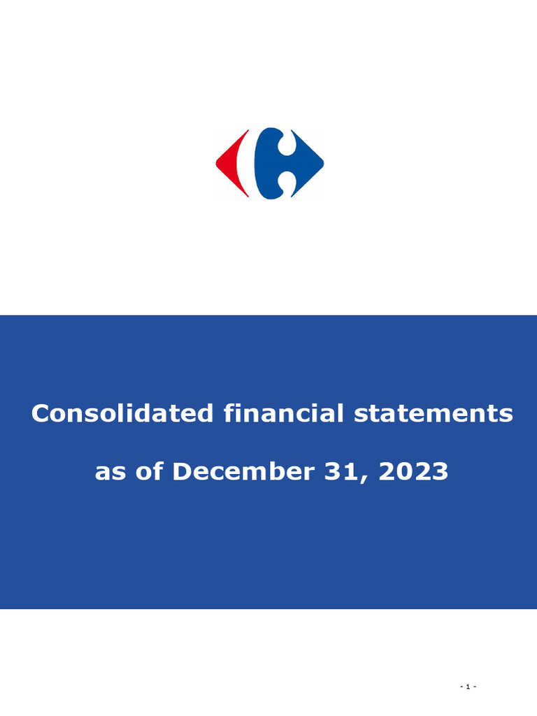 Carrefour 2023 Financial Overview | PDF | International Financial ...