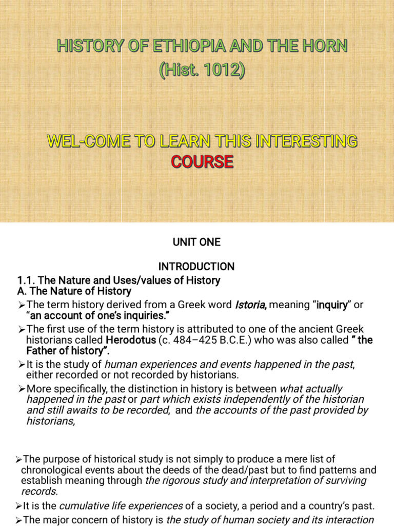 Hist 1012 Common Course Power Point 2016 | PDF | Hominidae | Stone Age