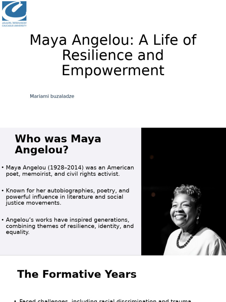 Maya Angelou | PDF