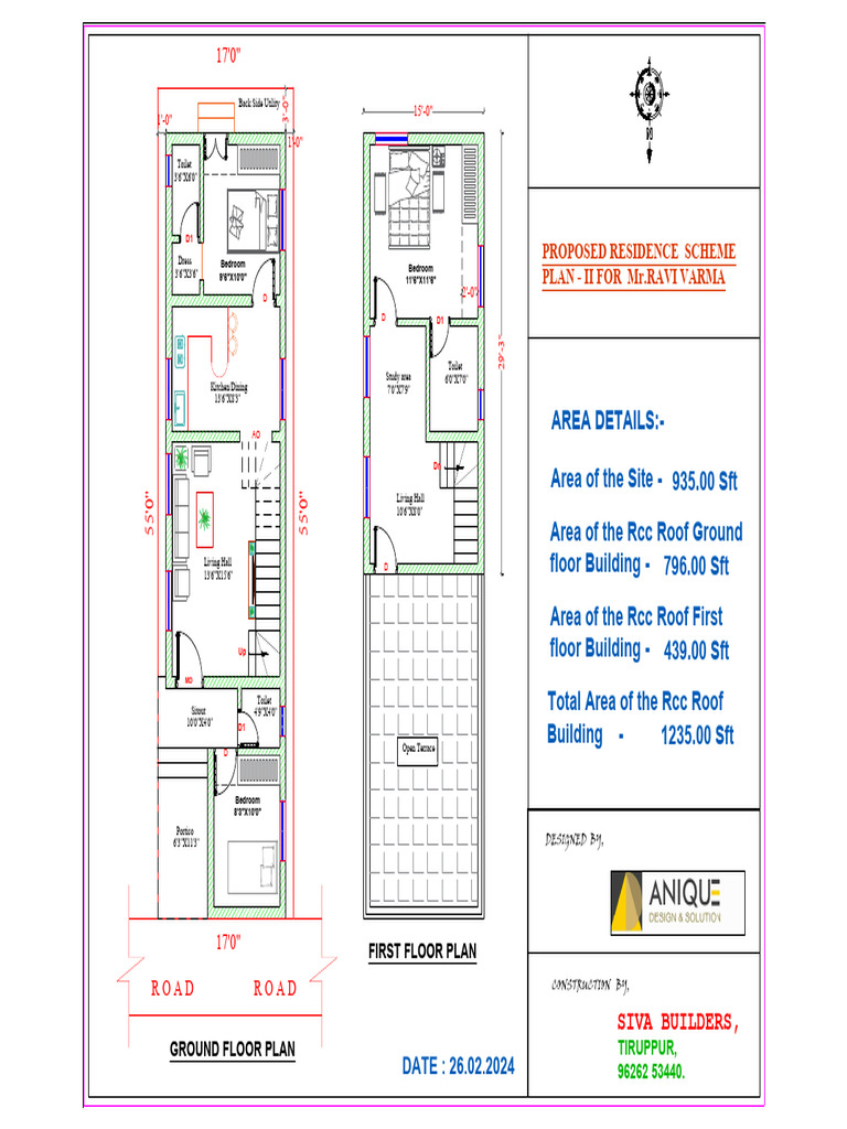SCHEME PLAN II FOR MR - RAVI VARMA | PDF