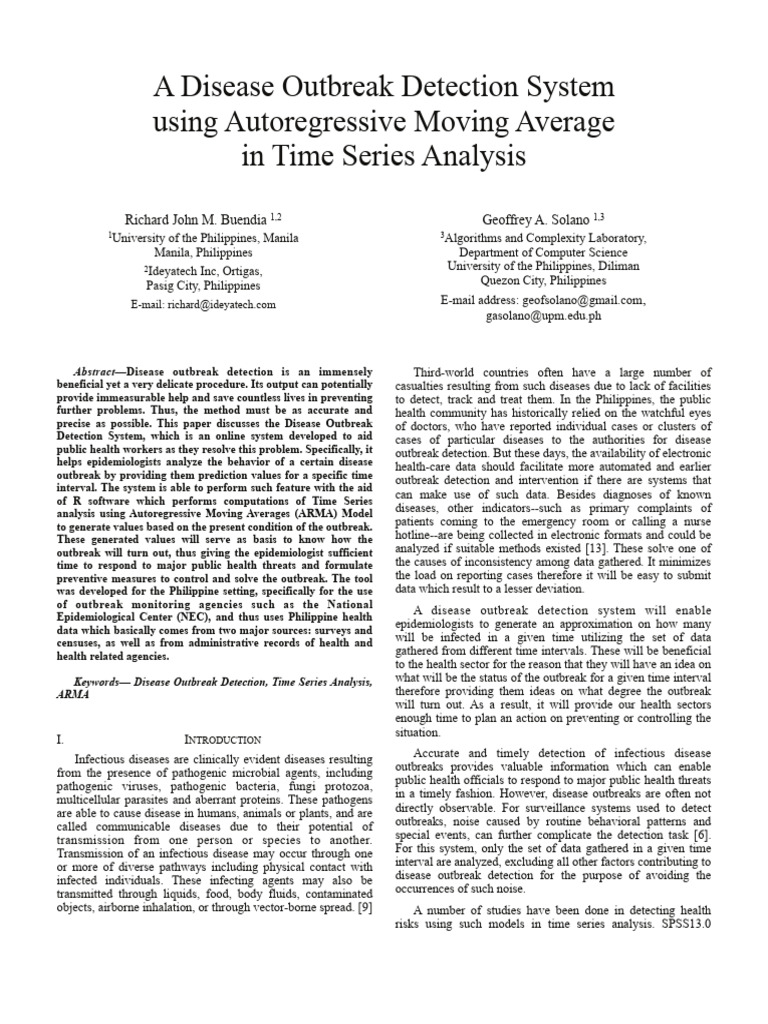 research | PDF | Time Series | Akaike Information Criterion