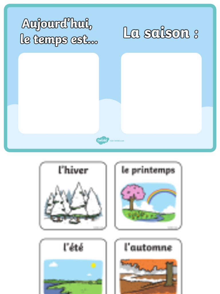 Fr t m 2897 Le Temps Et Les Saisons Poster a2 Ver 1 | PDF