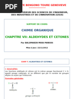 Mécanismes de cétolisation et crotonisation | PDF | Cétone | Aldéhyde