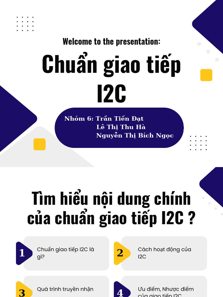 Chuẩn Giao Tiếp i2c | PDF
