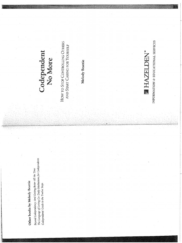Codependent No More | PDF