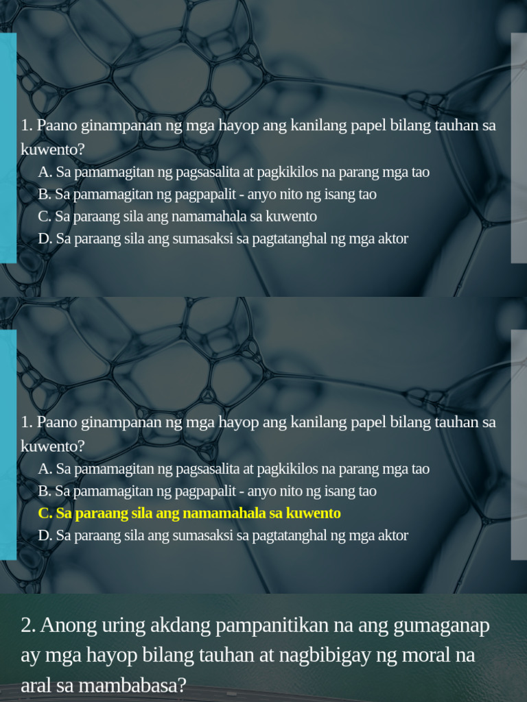 Filipino-Q2-REVIEWER | PDF