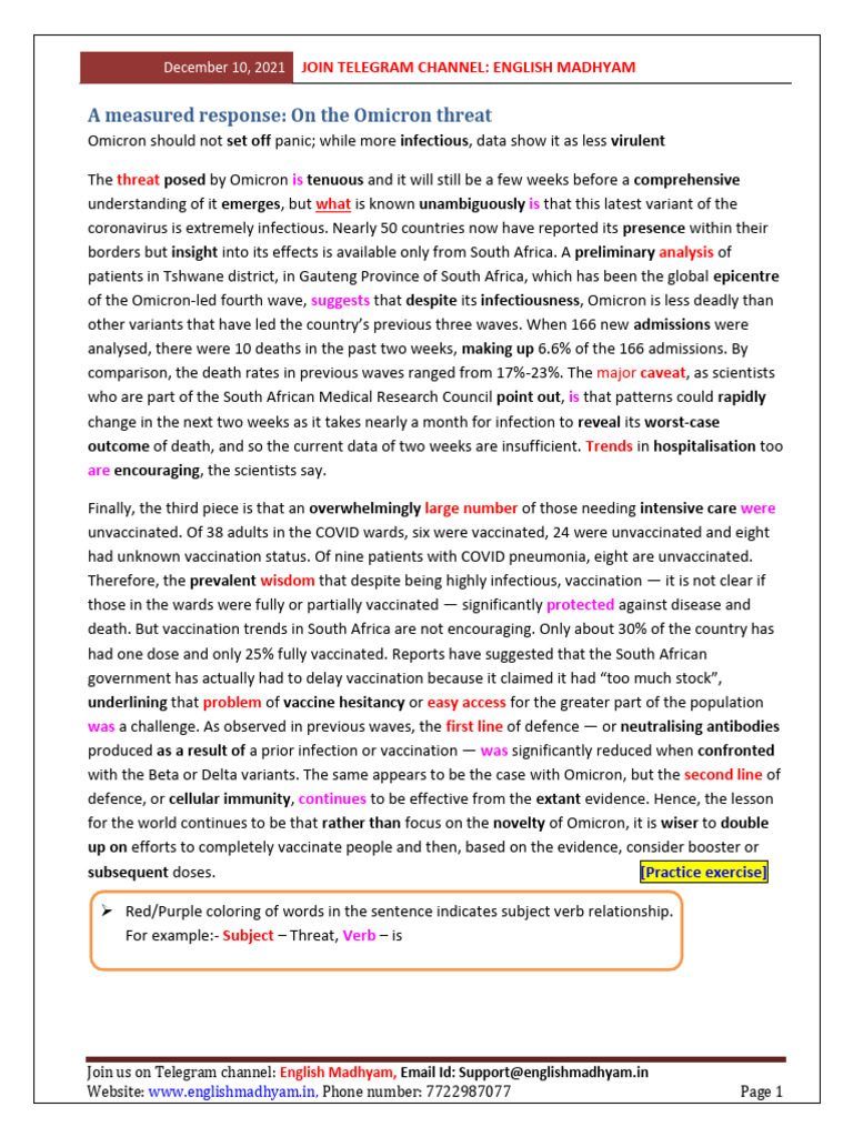 A measured response | PDF | Immune System | Immunology