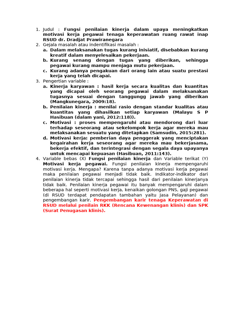 Ringkasan Penelitian | PDF