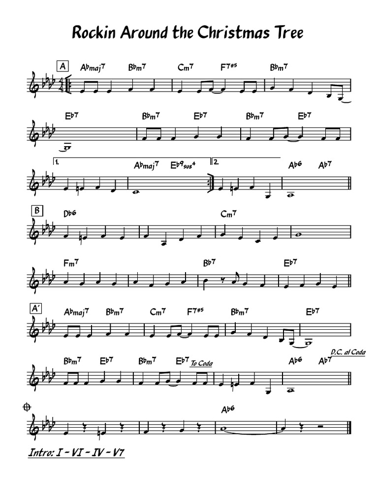 Rockin Around The Christmas Tree (Ab) | PDF