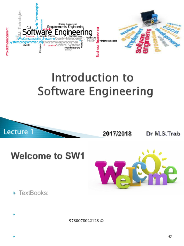 1 Introduction To Software Engineering 1 | PDF | Software | System