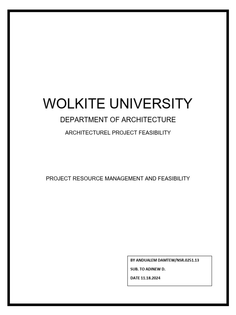 Andualemm D. Project Management in Architecture | PDF | Project ...
