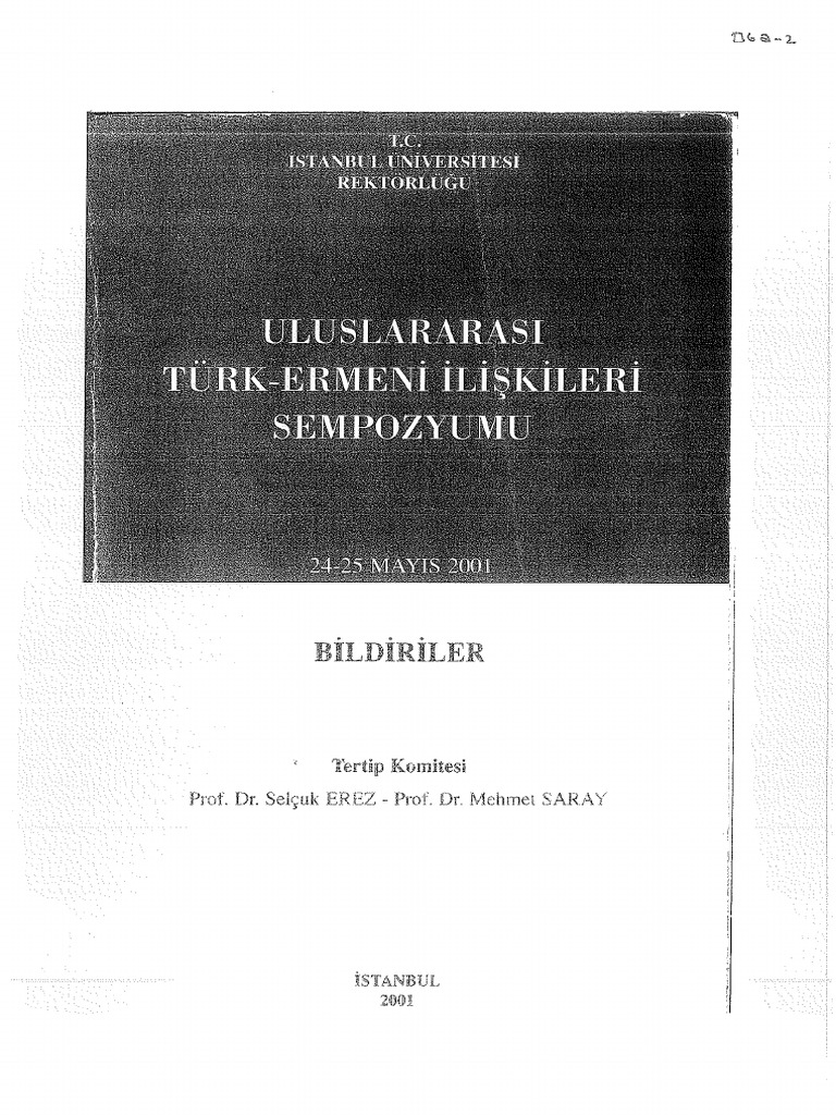 Osmanli Maliyesinde Soz Sahibi Uc Ermeni | PDF
