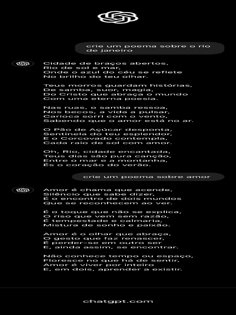 Poema Sobre o Rio | PDF