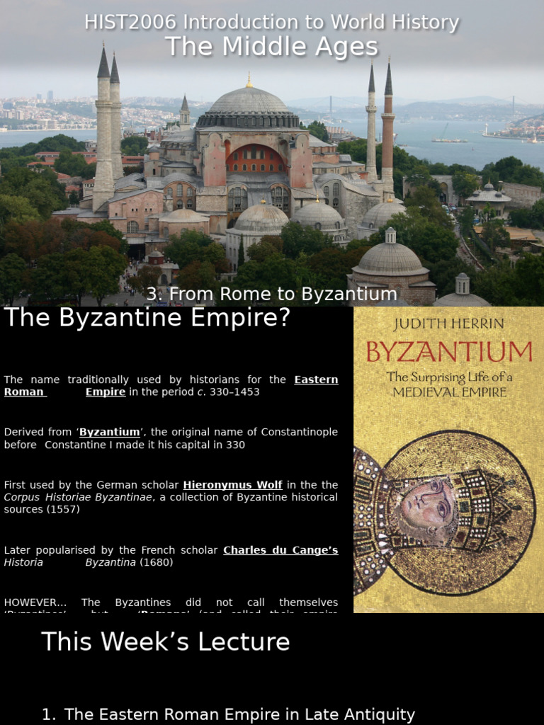 From Rome To Byzantium | PDF | Byzantine Empire | Justinian I