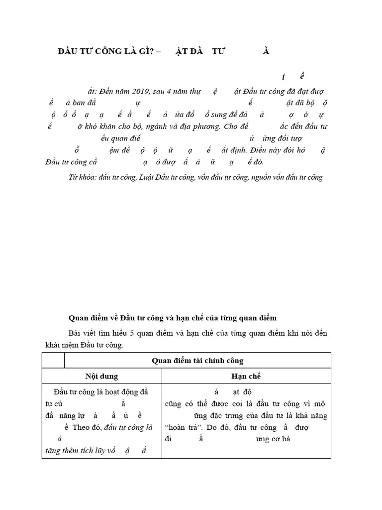 14. ThS Ha Thi Tuyet Thanh đầu tư công | PDF