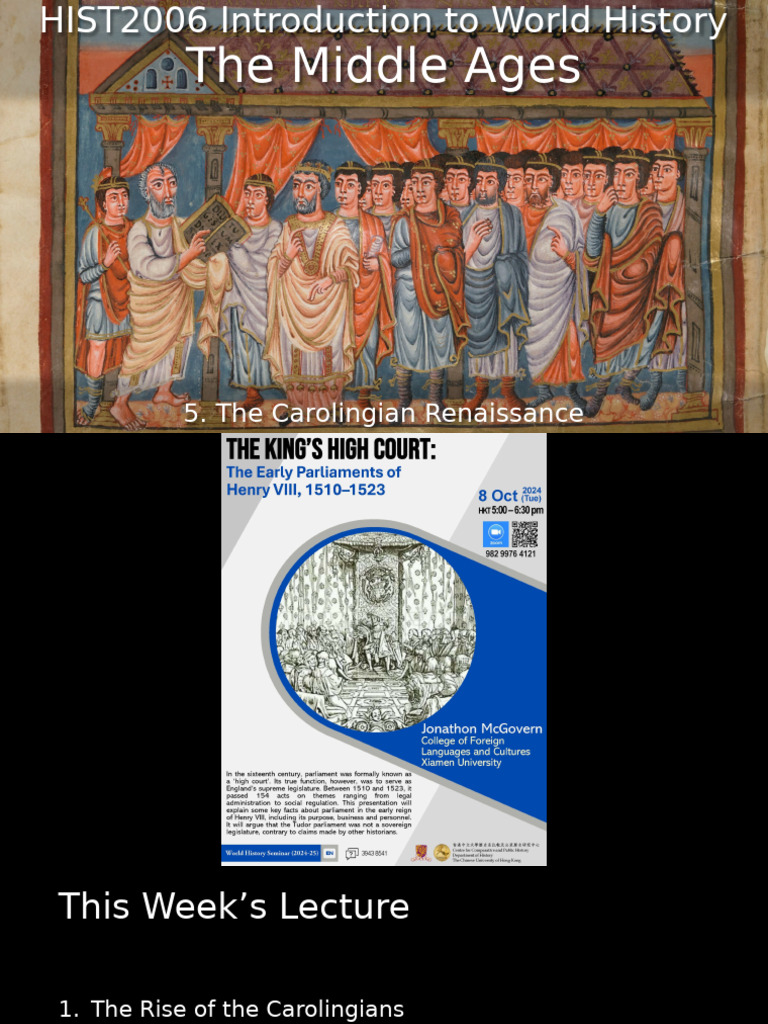 The Carolingian Renaissance | PDF | Charlemagne | Franks