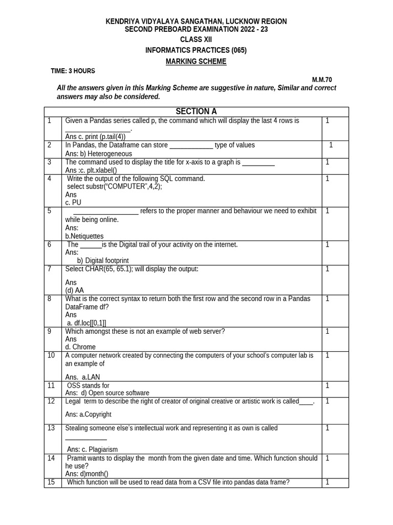 Xii Ip Ms 1 Pdf Internet Computer Network