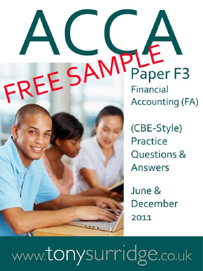 2011 Paper F3 QandA Sample Download v1 | PDF | Debits And Credits ...