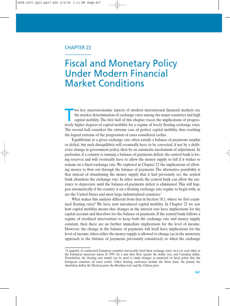 Cave Jones CH-23 | PDF | Fiscal Policy | Government Budget Balance